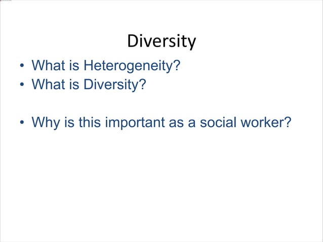 Introduction to Human Behavior in the Social Environment Module 1 ...
