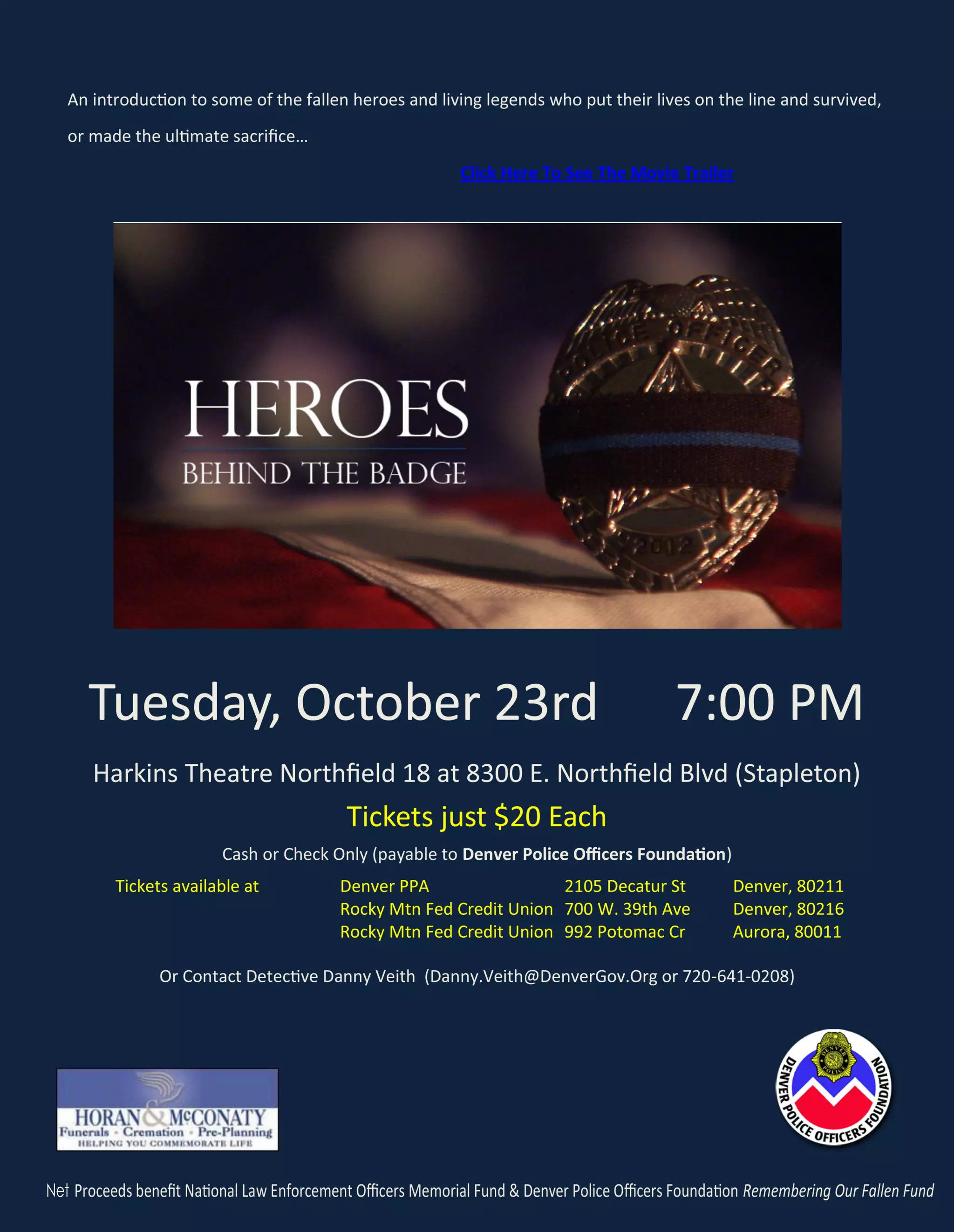 Denver, CO, screening flyer | PDF