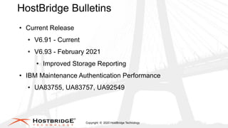 HostBridge Virtual User Group December 2020 | PPT