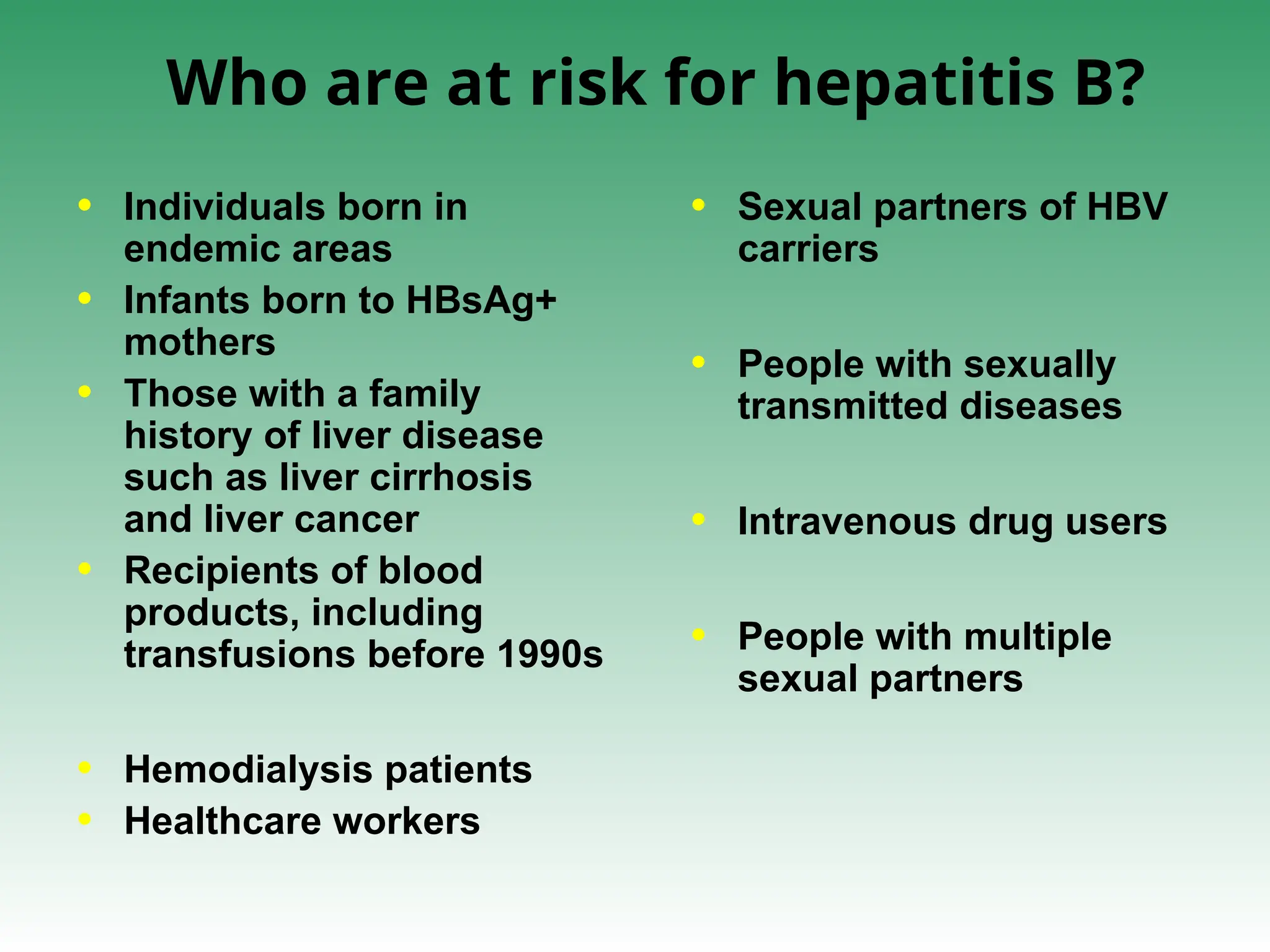 Hepatitis B: serious liver infection virus | PPT