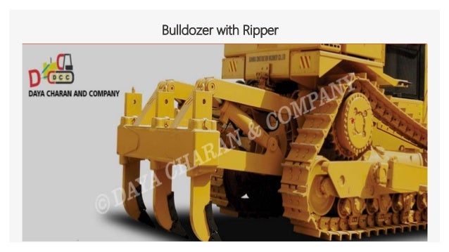 New Technology Bulldozer - Daya Charan & Company | PPTX