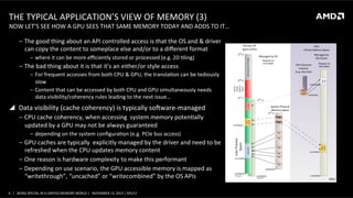 HC-4018, How to make the most of GPU accessible memory, by Paul Blinzer | PPT