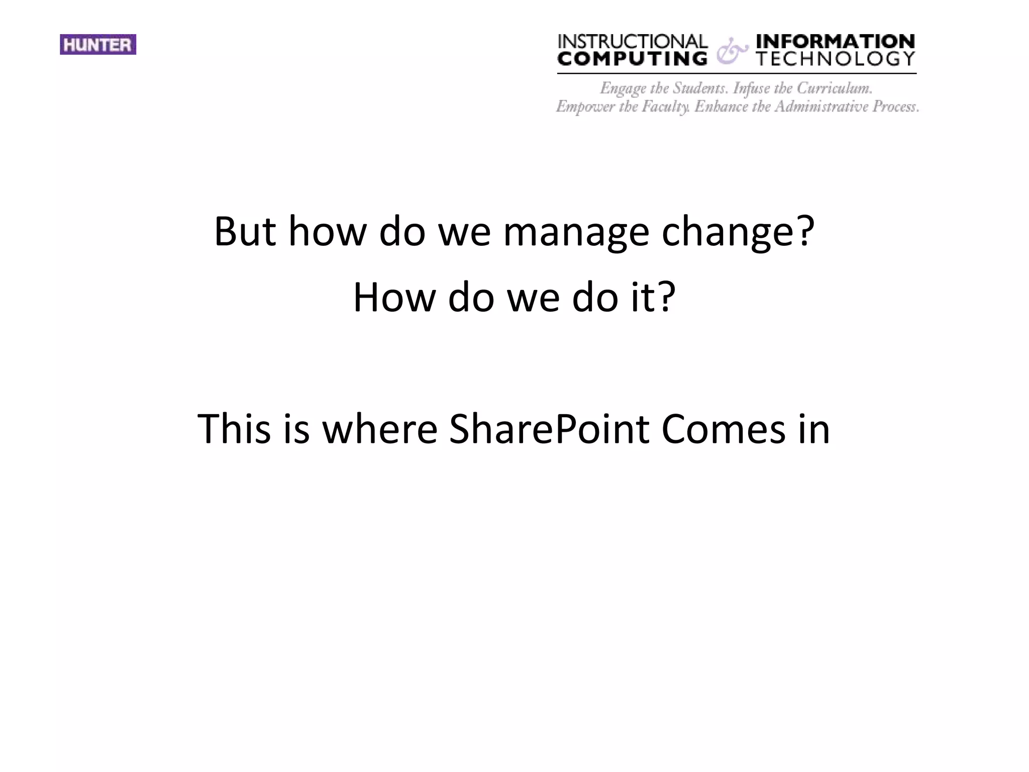 Simple Change Management Control | PPT