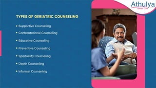 Geriatric Counseling at Home Enhancing Emotional Well-being and Quality ...