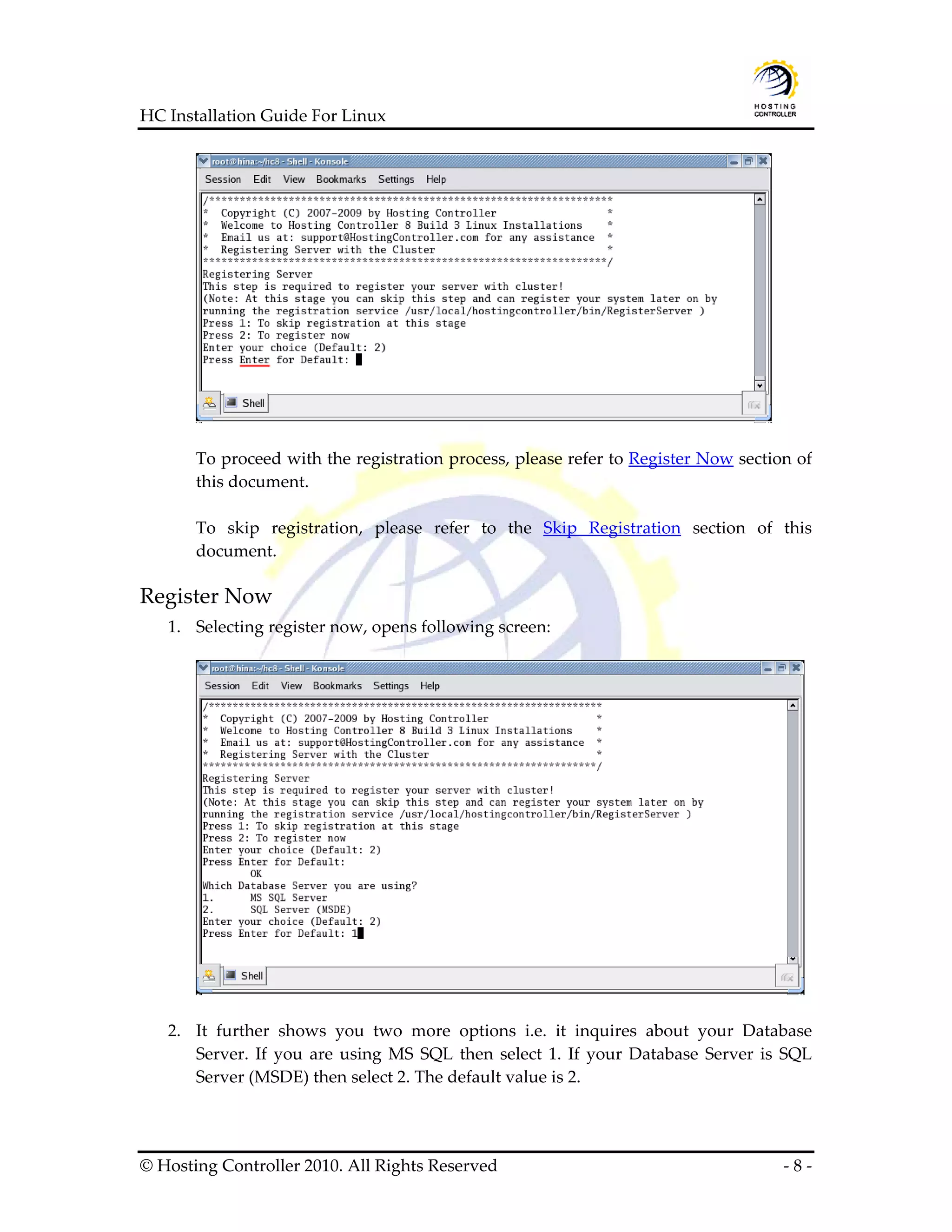 HC INSTALLATION GUIDE | PDF