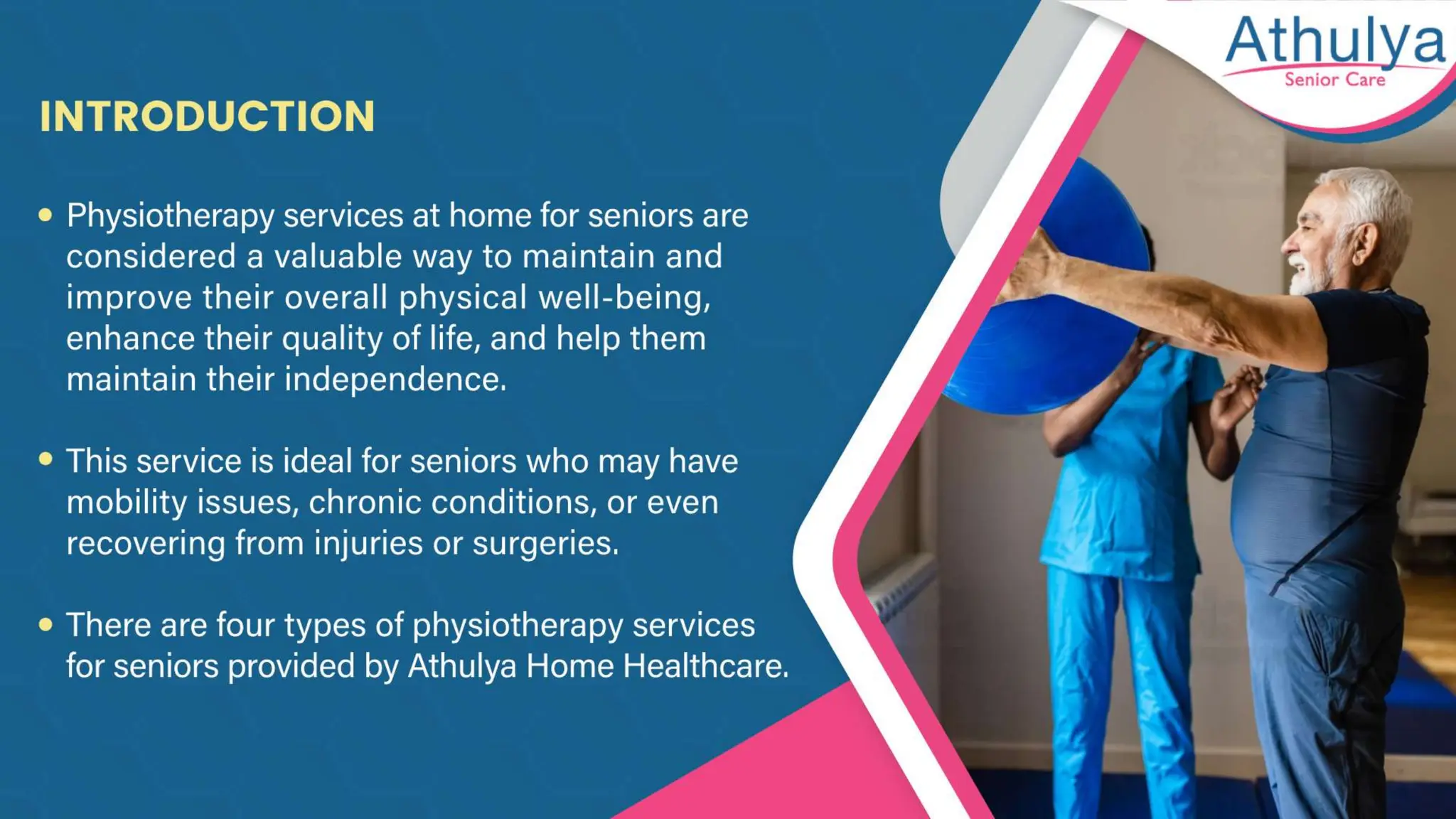 Types of Physiotherapy Services | Athulya Home Care | PPT