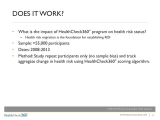 HealthCheck360 A Winning Approach to Wellness | PDF