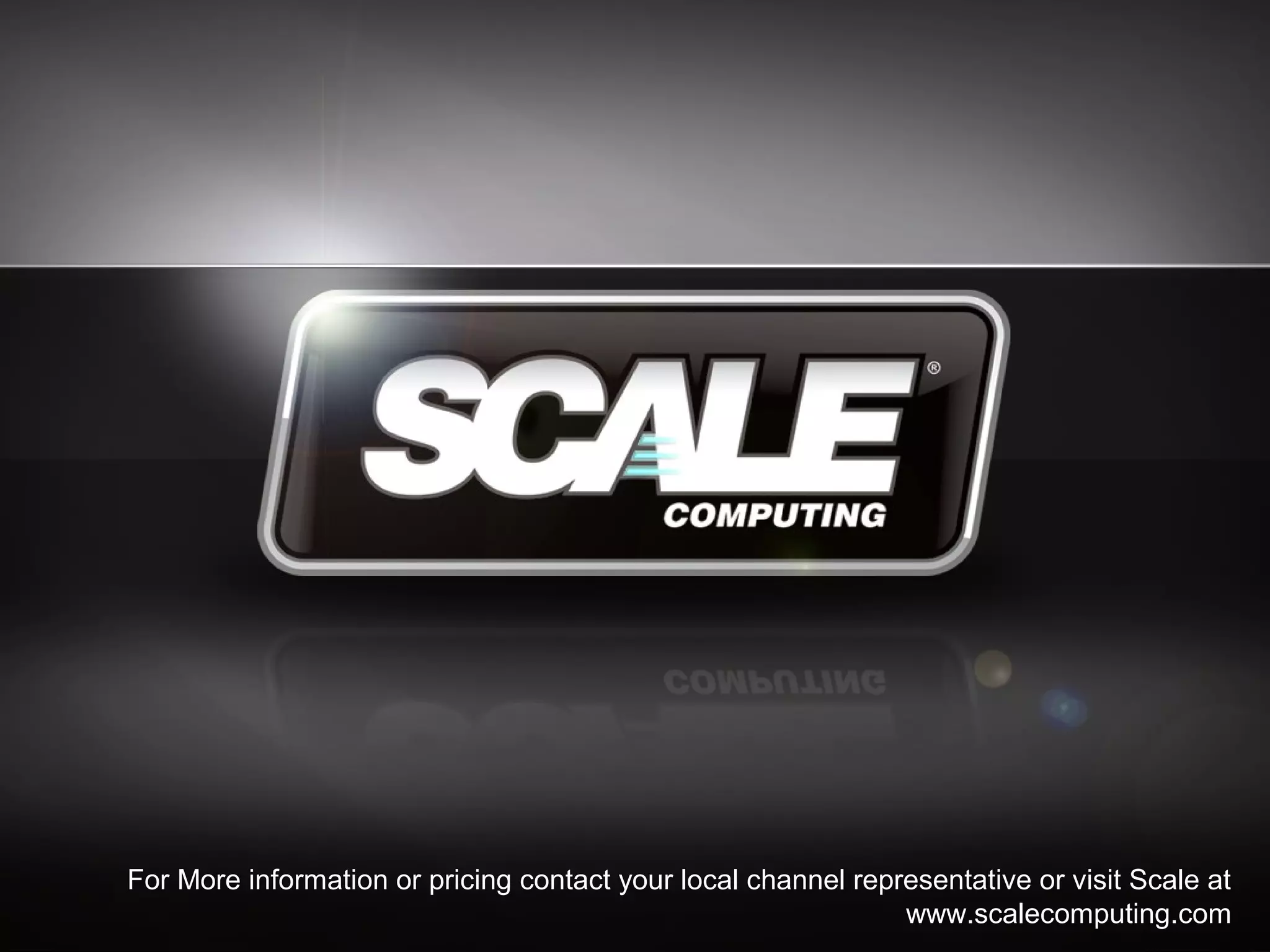 HC3 Scale Computing | PPT