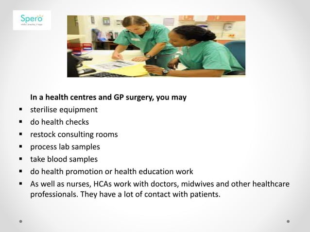 Health Care Assistatn.pptx | Healthcare Industry | Industries