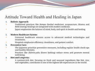 Japan's Holistic Health and Healing Practices: Cultural Insights and ...