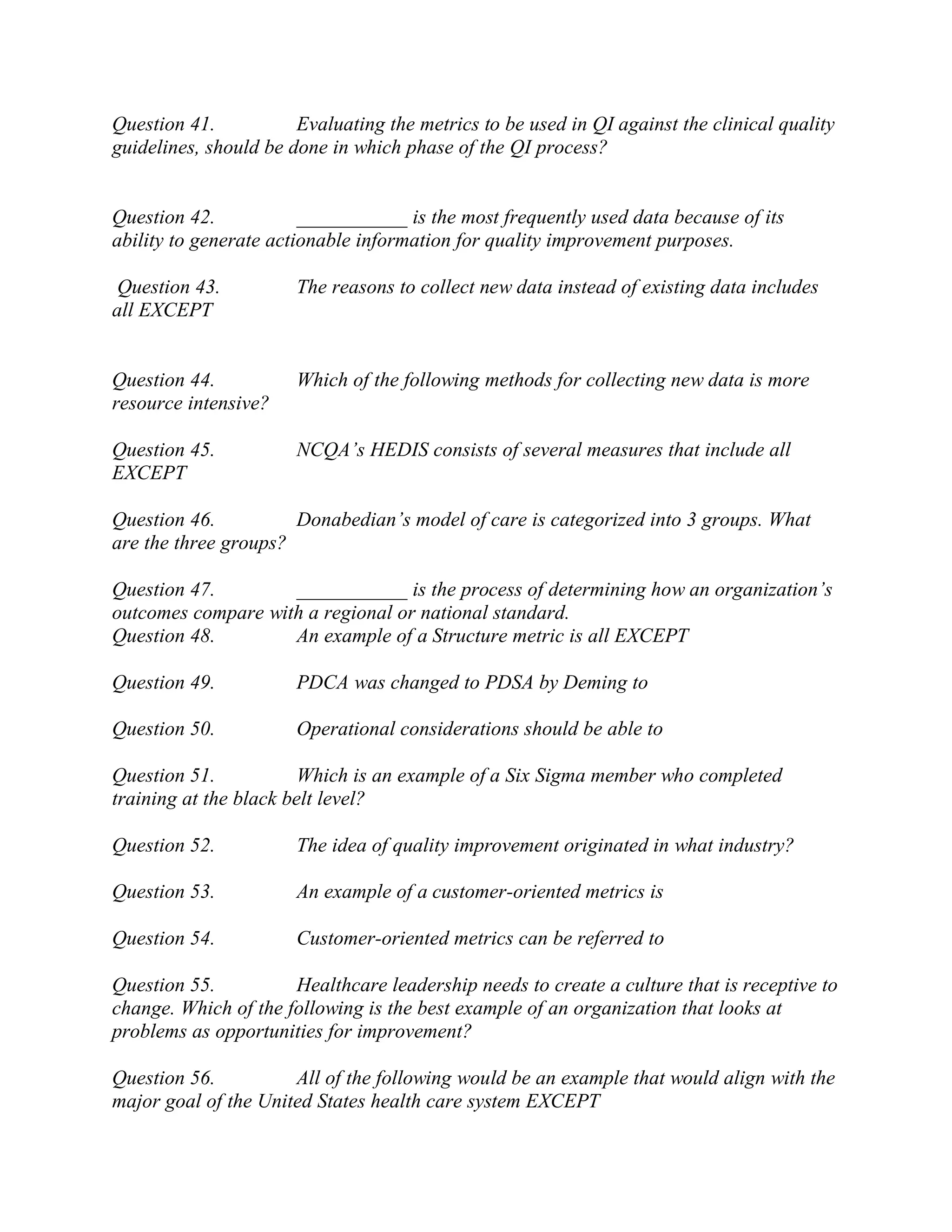 Hca 375 final exam (100 question) | PDF