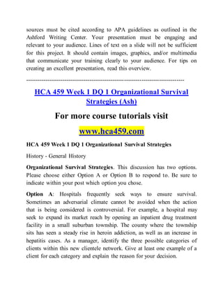 HCA 459 Achievement Education -- www.hca459.com