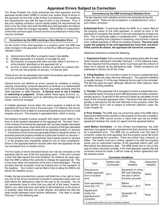 Hcad correction process | PDF