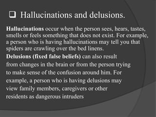 HEALTH CARE ASSISTANTS dementia PATIENTS notes | PPTX | Brain and ...