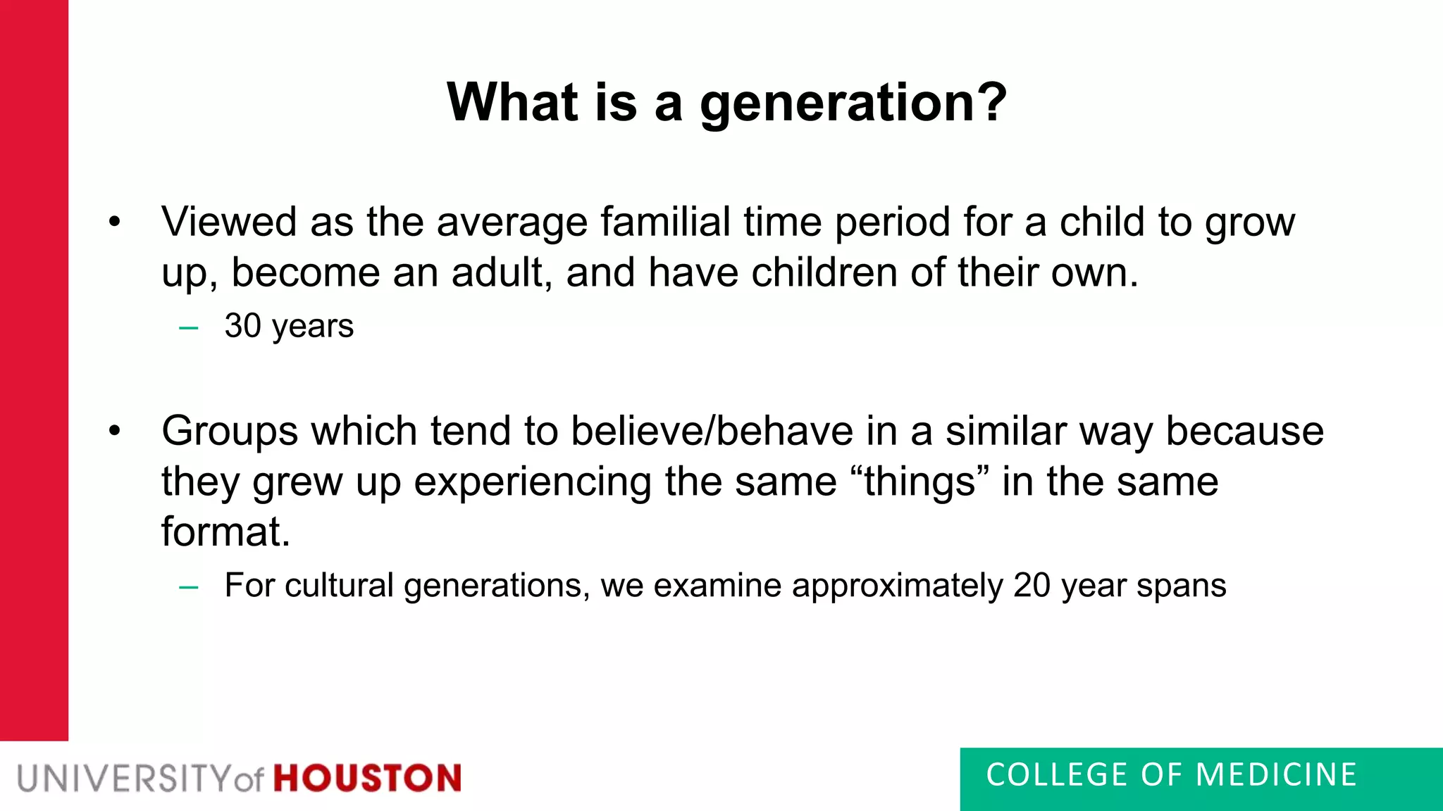 Communication Across Generations | PPTX