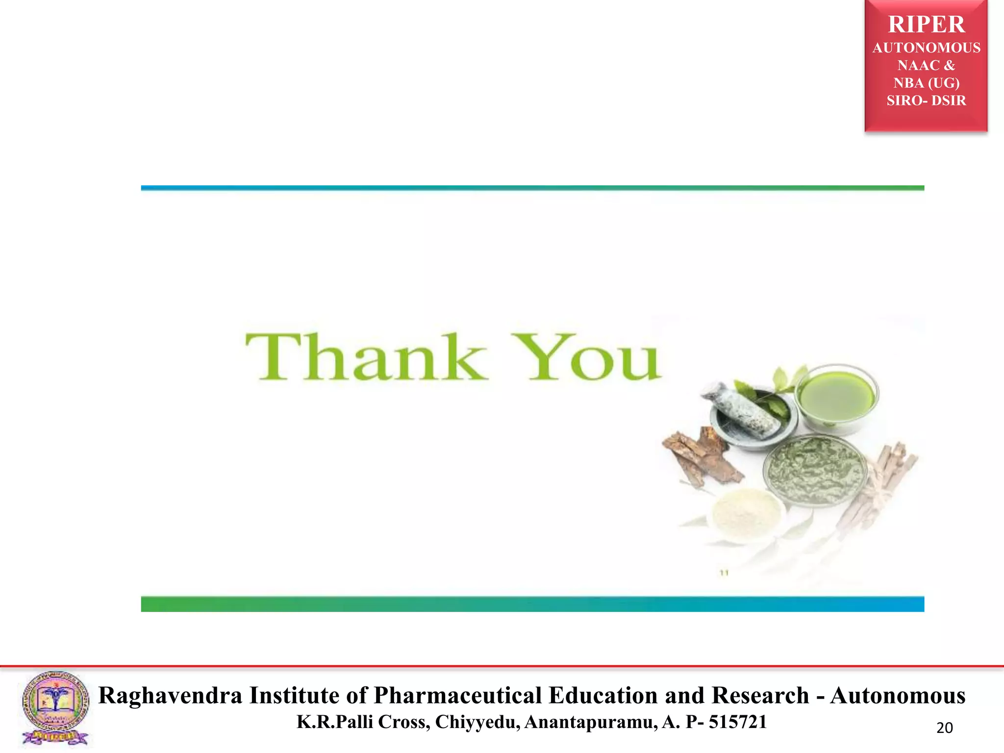 Monographs of herbal drugs: Siddha and Unani pharmacopeia | PPTX