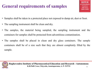 SAMPLING AND TESTING OF SKIN CARE PRODUCTS | PPTX