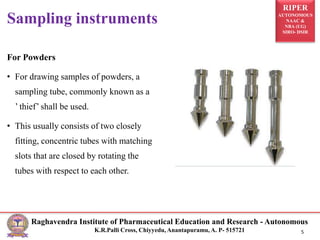 SAMPLING AND TESTING OF SKIN CARE PRODUCTS | PPTX