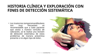 HISTORIA CLINICA DE ATM OKESON, MUSCULOS INCERSIONES | PPTX