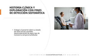 HISTORIA CLINICA DE ATM OKESON, MUSCULOS INCERSIONES | PPTX