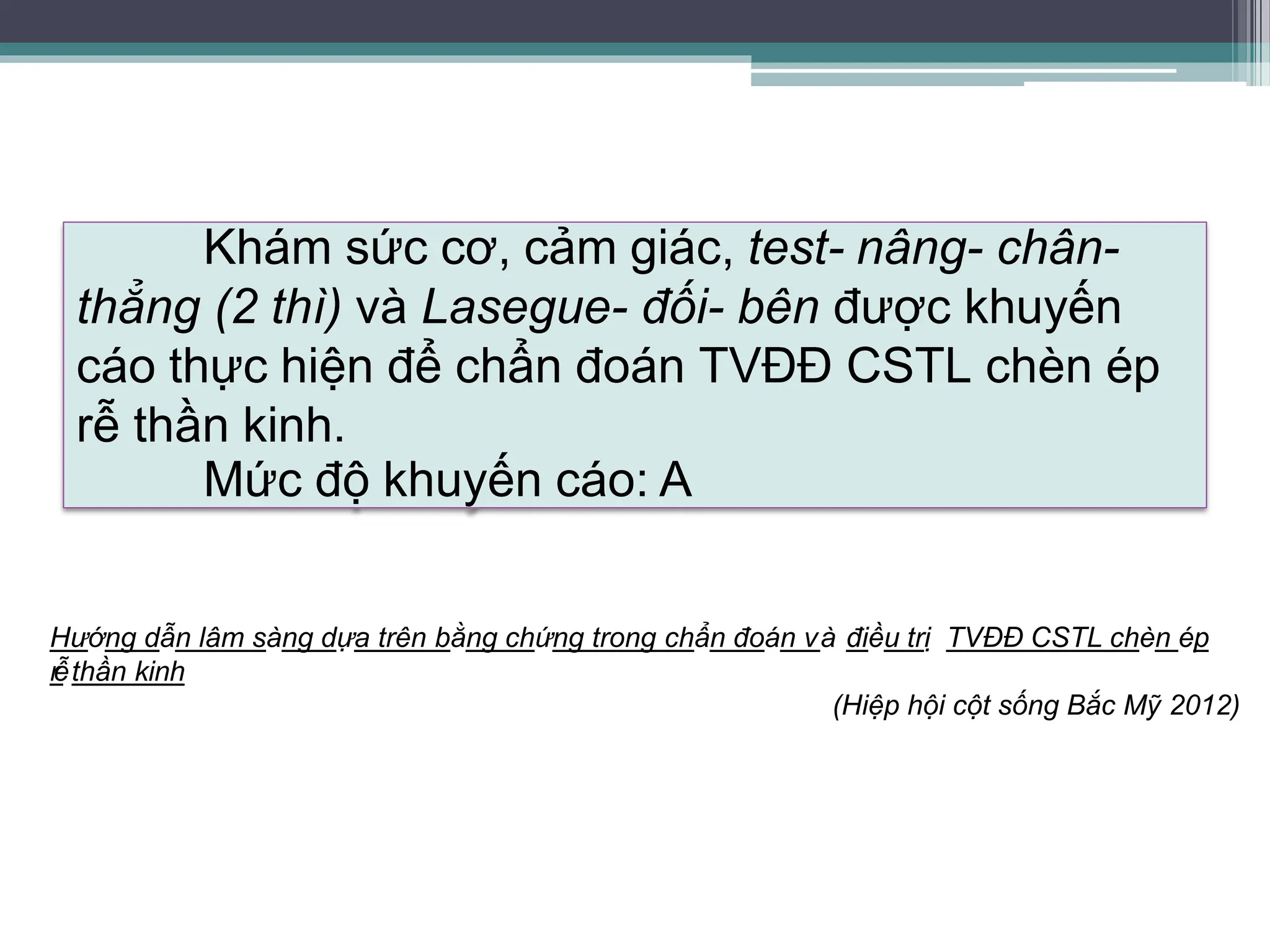 Hội chứng đau Thần kinh tọa yhhd yhct.pptx