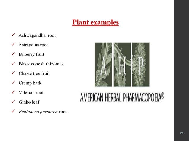 Monographs Of Herbal Drugs and Comparative Study In Various Pharmacopoeias. | PPTX
