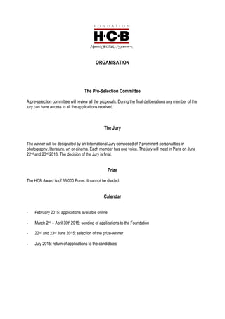 Hcb award 2015_en1 | PDF