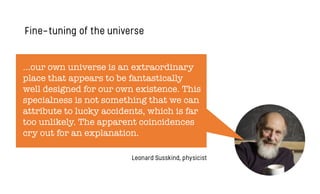 The fine-tuning of the universe for life | PDF