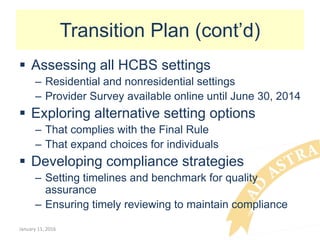 HCBS Final Rule | PPTX