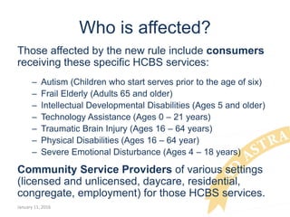 HCBS Final Rule | PPTX