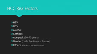 HCC: clinical update AASLD based | PPT