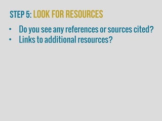 HCC - Evaluating Internet Sources | PDF