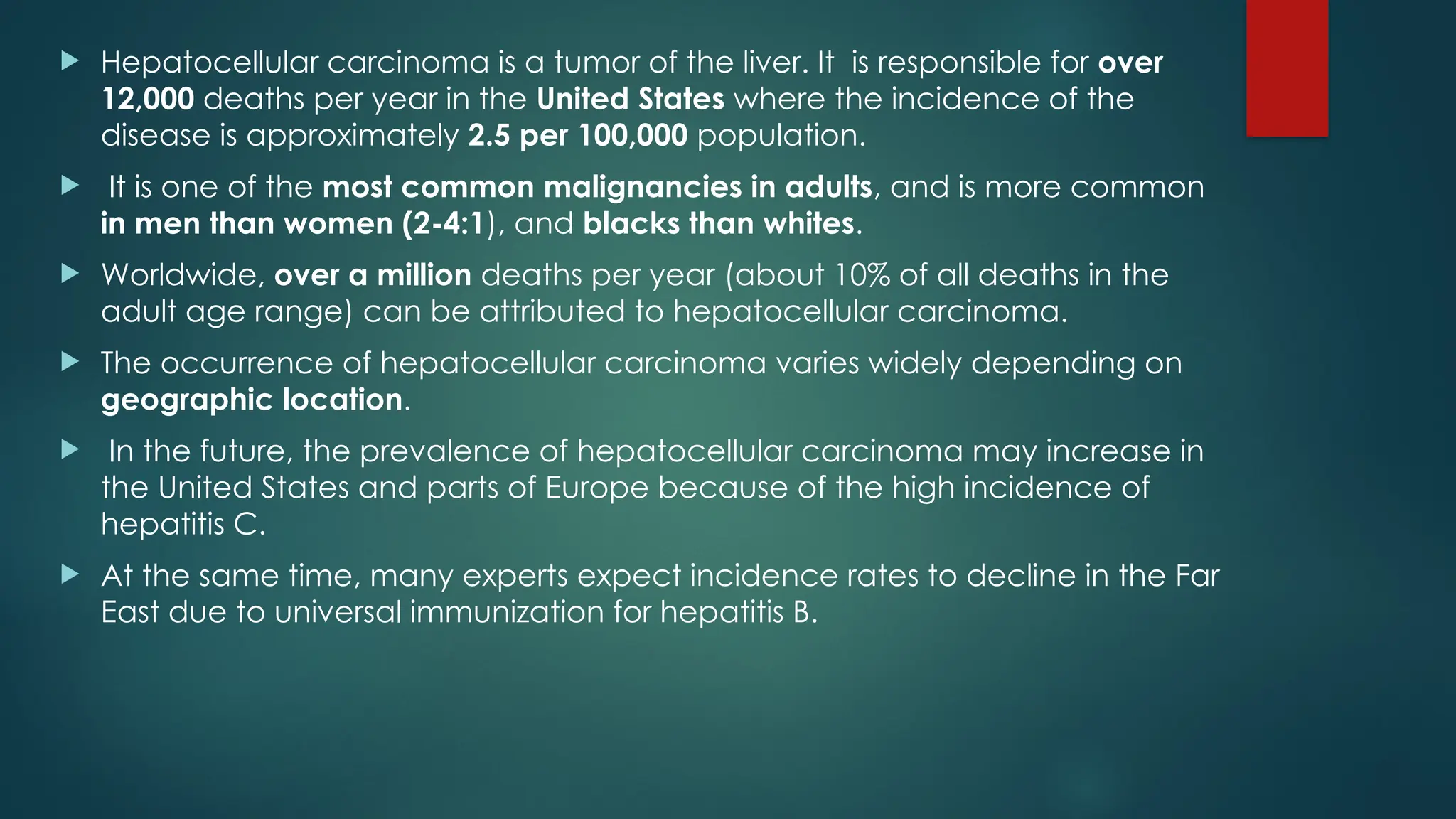 Hepatocellular carcinoma,a type of cancerpptx | PPTX | Cancer ...