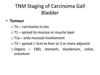 Hepatocellular Carcinoma and Gall Bladder Carcinoma | PPT