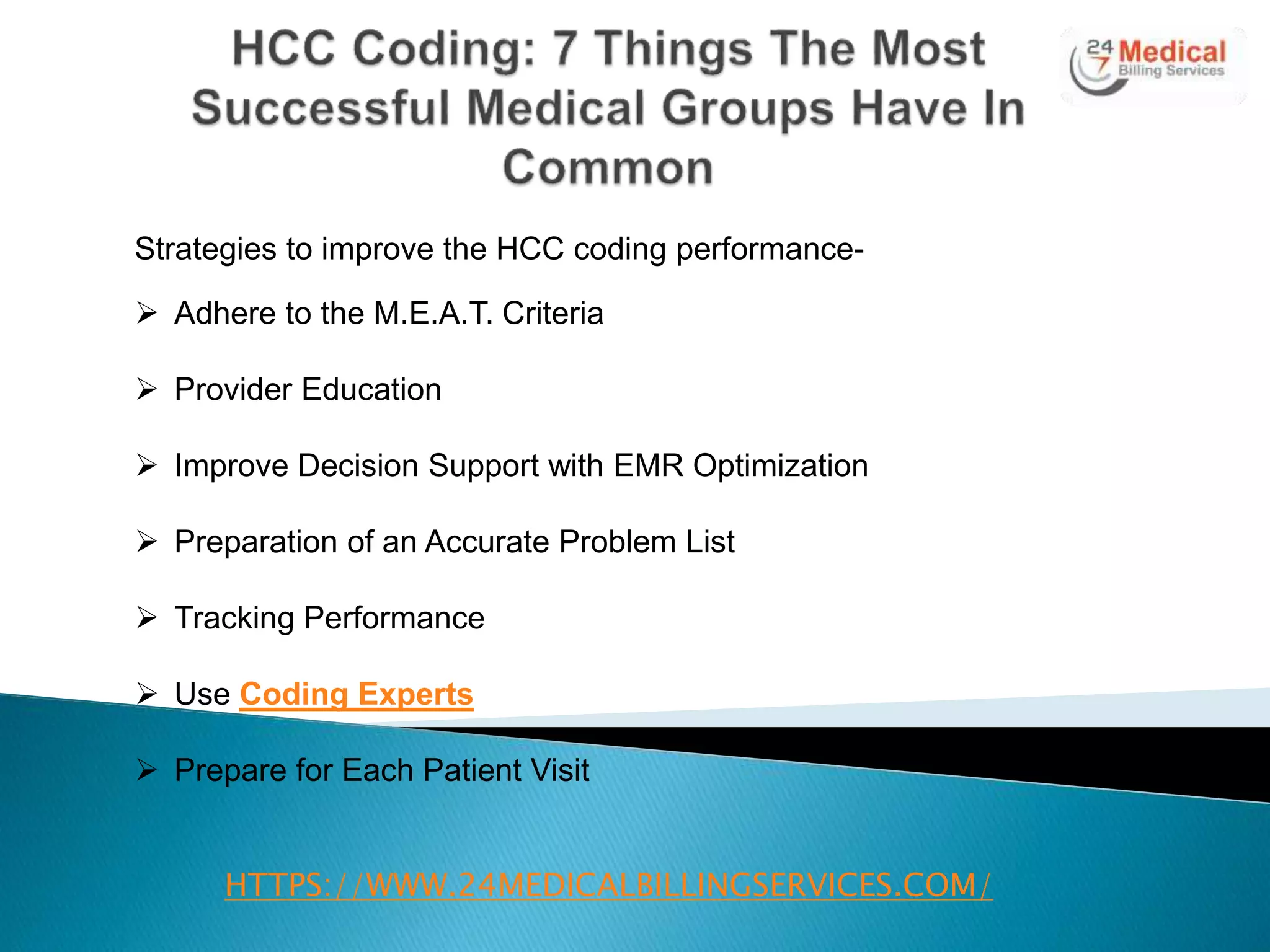 HCC Coding 7 Things The Most Successful Medical Groups Have In Common.pptx
