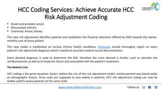 HCC Coding Services: Achieve Accurate HCC Risk Adjustment Coding | PPTX ...