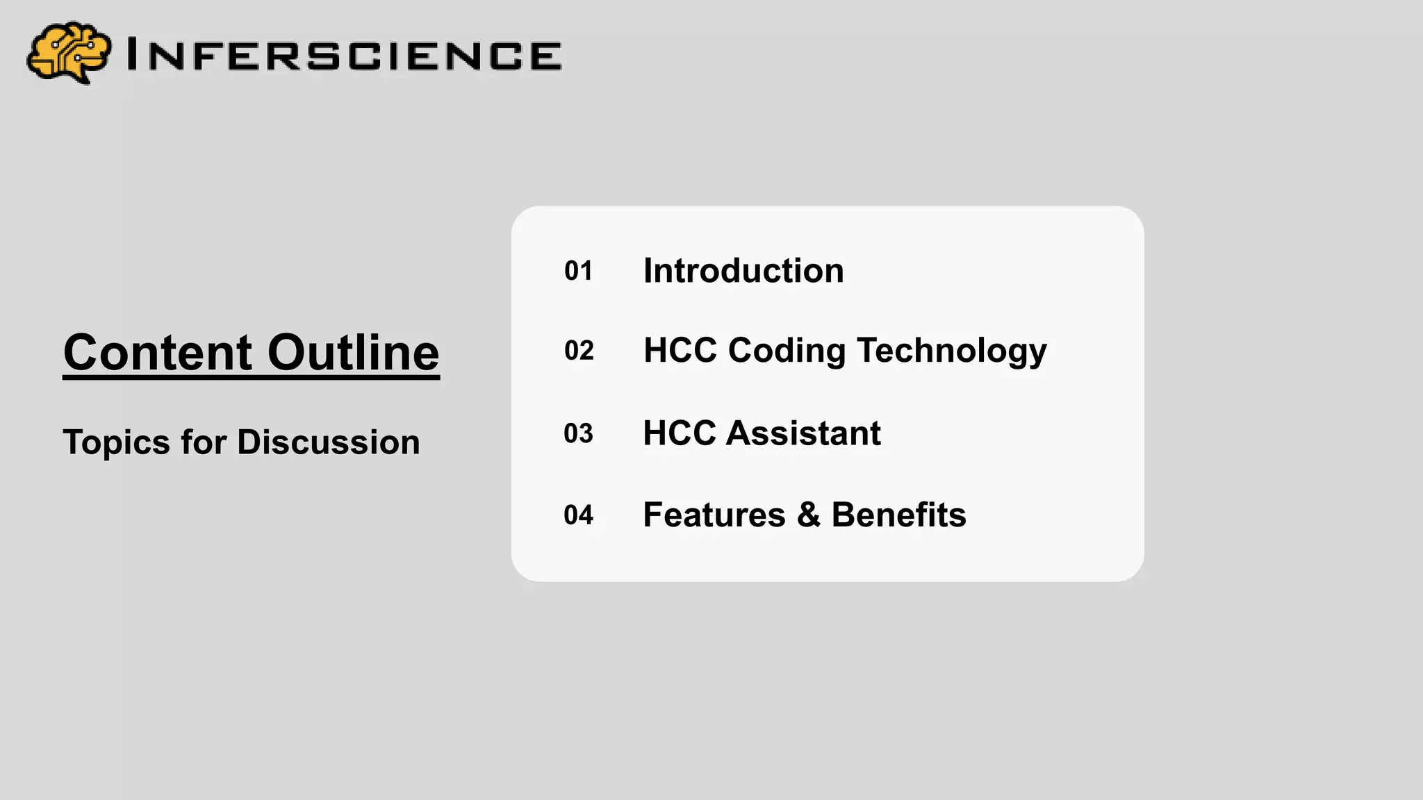 HCC Coding Technology in the New Year | PPT