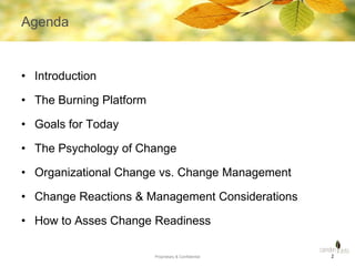 HCC Demystifying Change Management Presentation 9.27.11