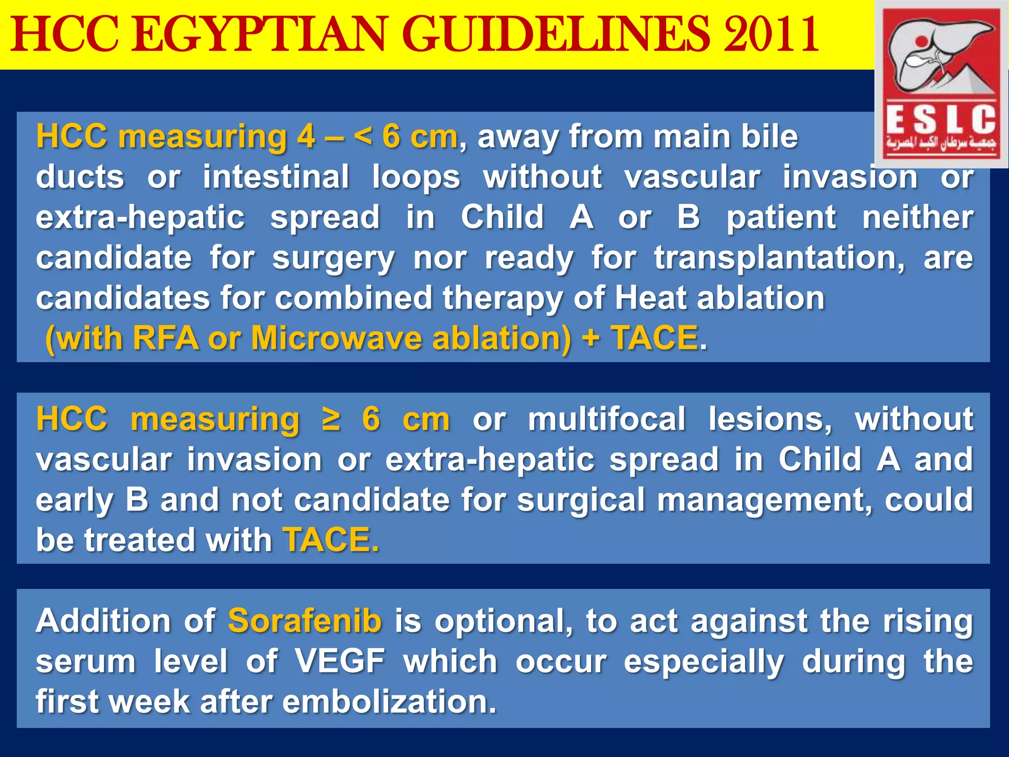 Hcc egyptian guidelines overview Prof ezz elarab | PPT