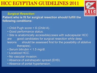 Hcc egyptian guidelines overview Prof ezz elarab | PPT
