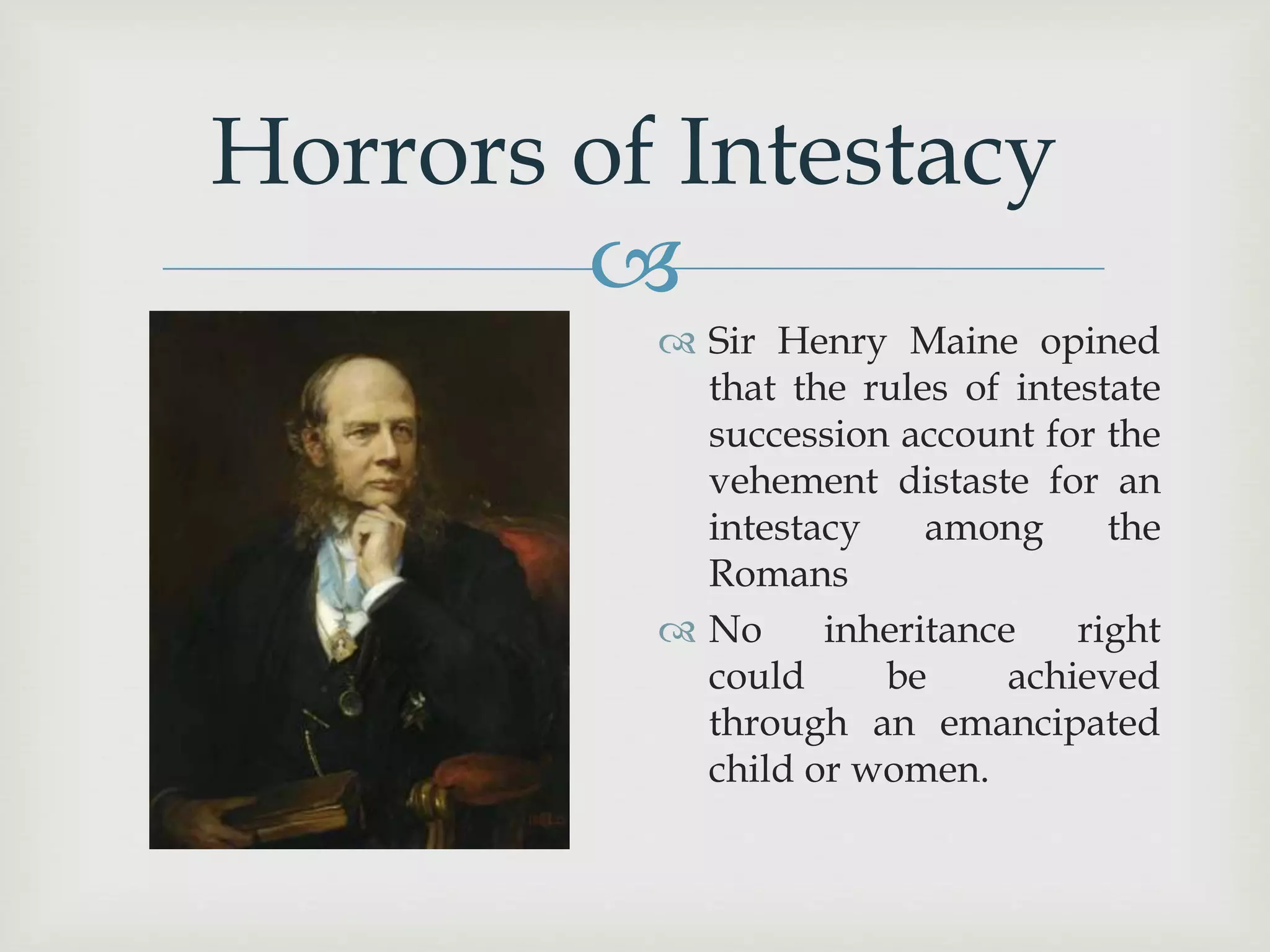 Principles of Law of Succession | PPTX