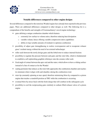 HCCI-VCR Rotary Engine Technical Paper | PDF