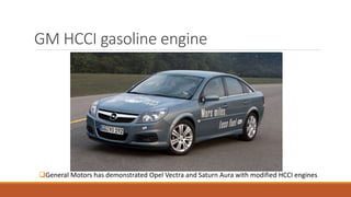 HCCI engine introduction | PPTX