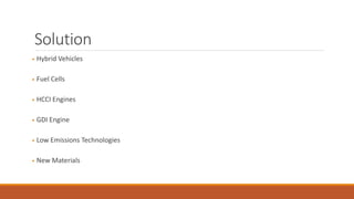 HCCI engine introduction | PPTX