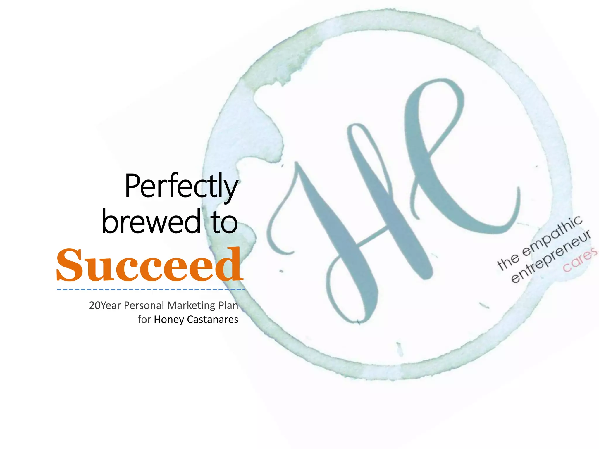 Hcc personal marketing plan | PPSX