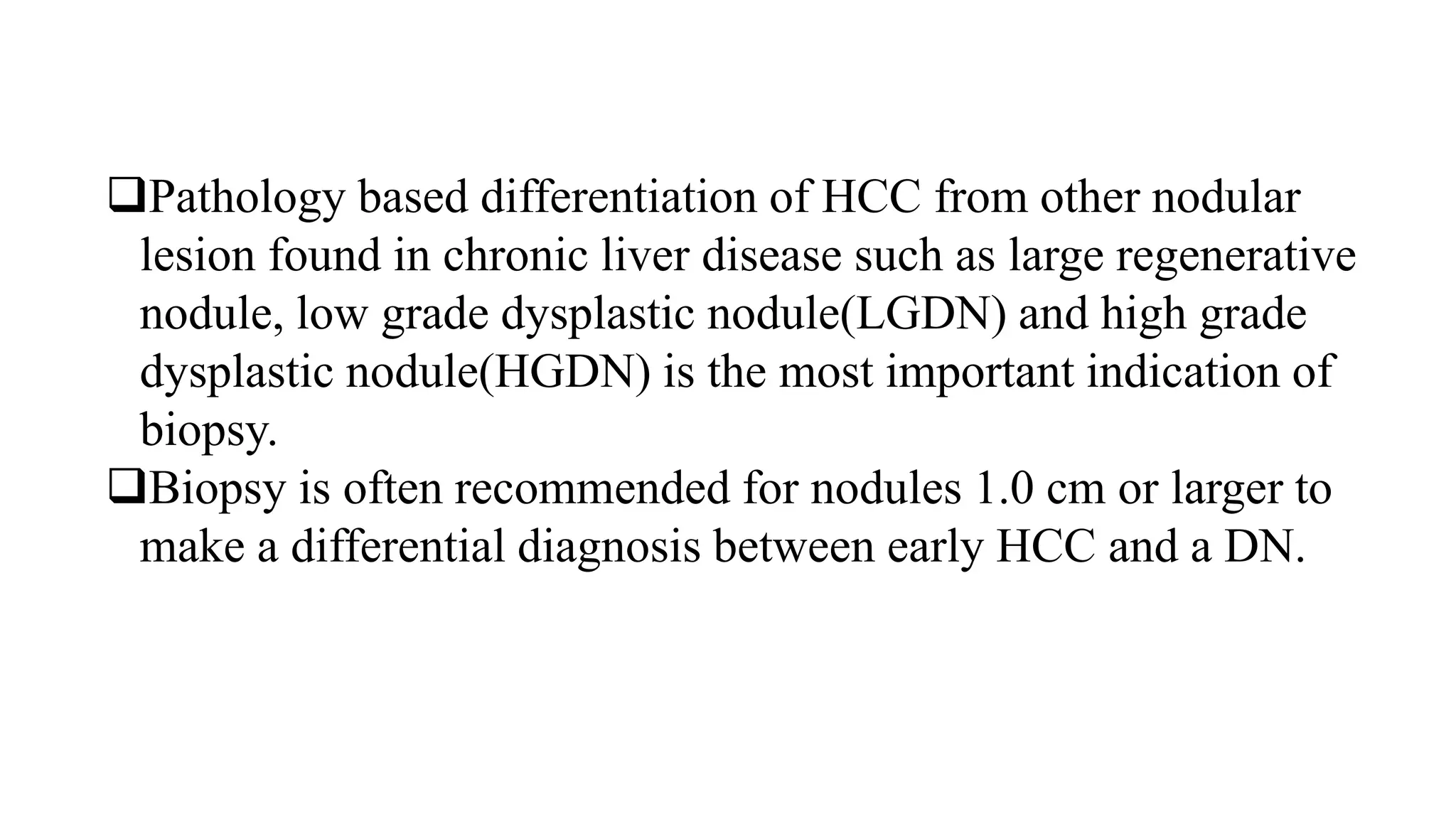 Hepatocellular carcinoma | PPTX