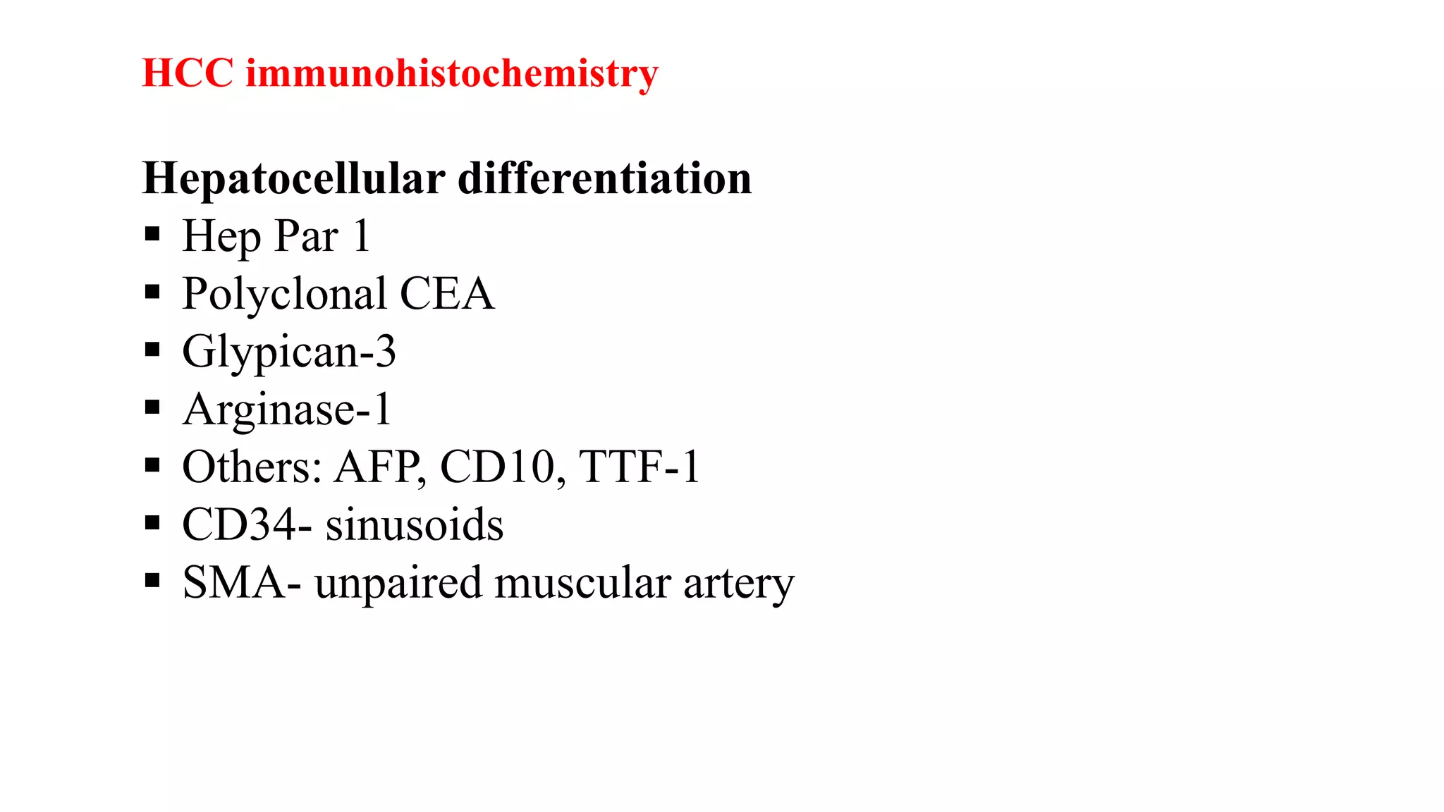 Hepatocellular carcinoma | PPTX