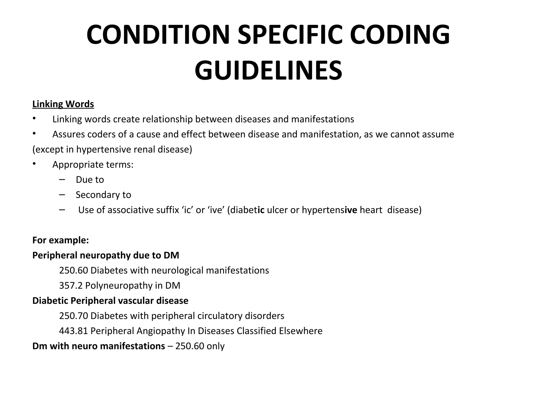 HCC CODING training manual | PPT