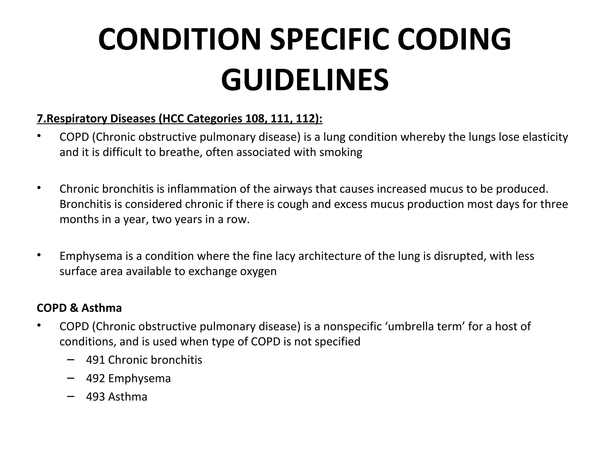 HCC CODING training manual | PPT