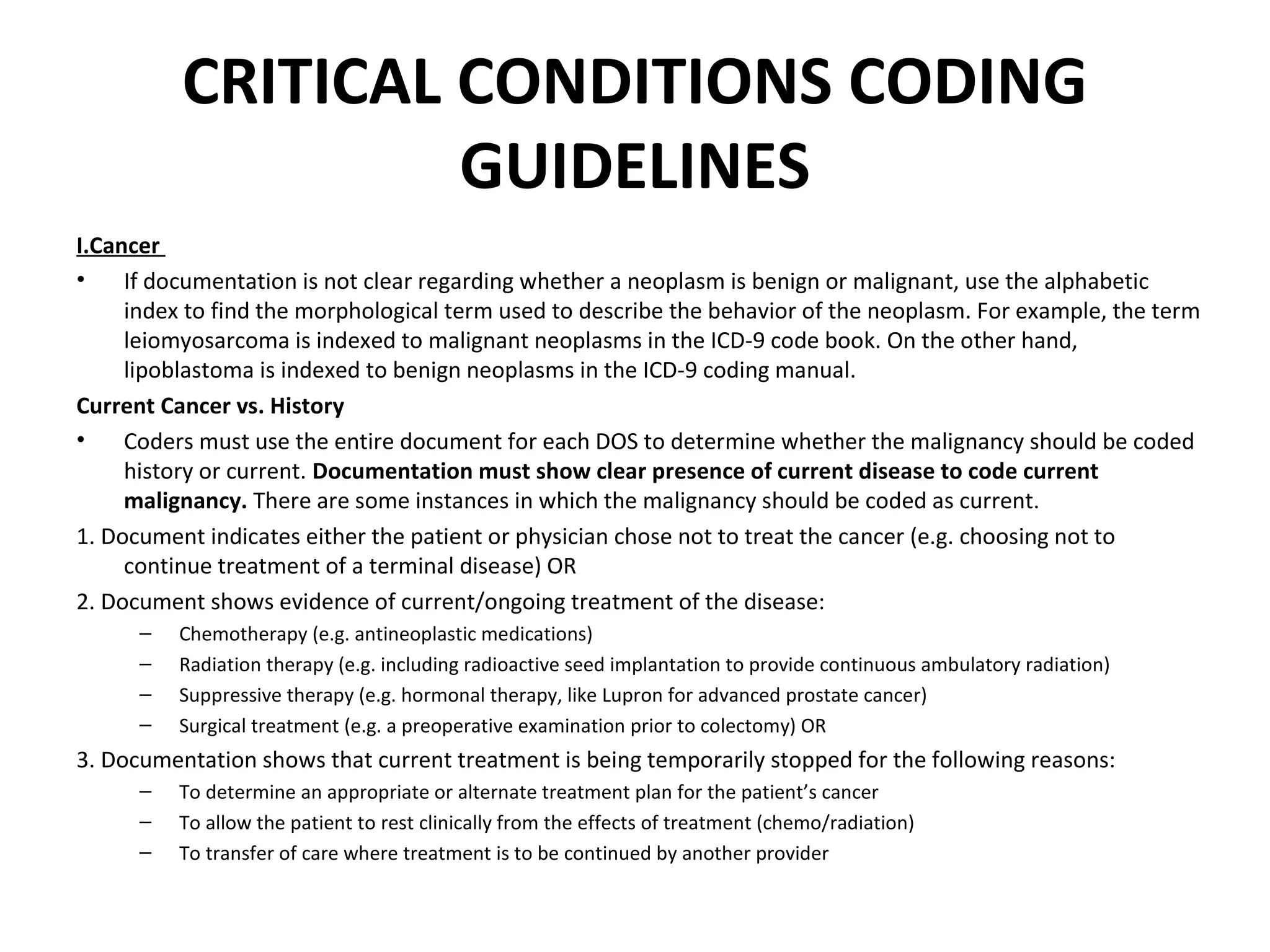 HCC CODING training manual | PPT